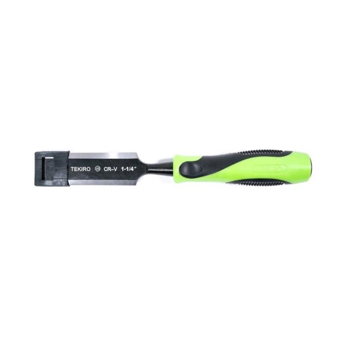TEKIRO WOOD CHISEL 1 1/4INCH 32MM PAHAT KAYU gagang fiber 1 1/4 inch ...