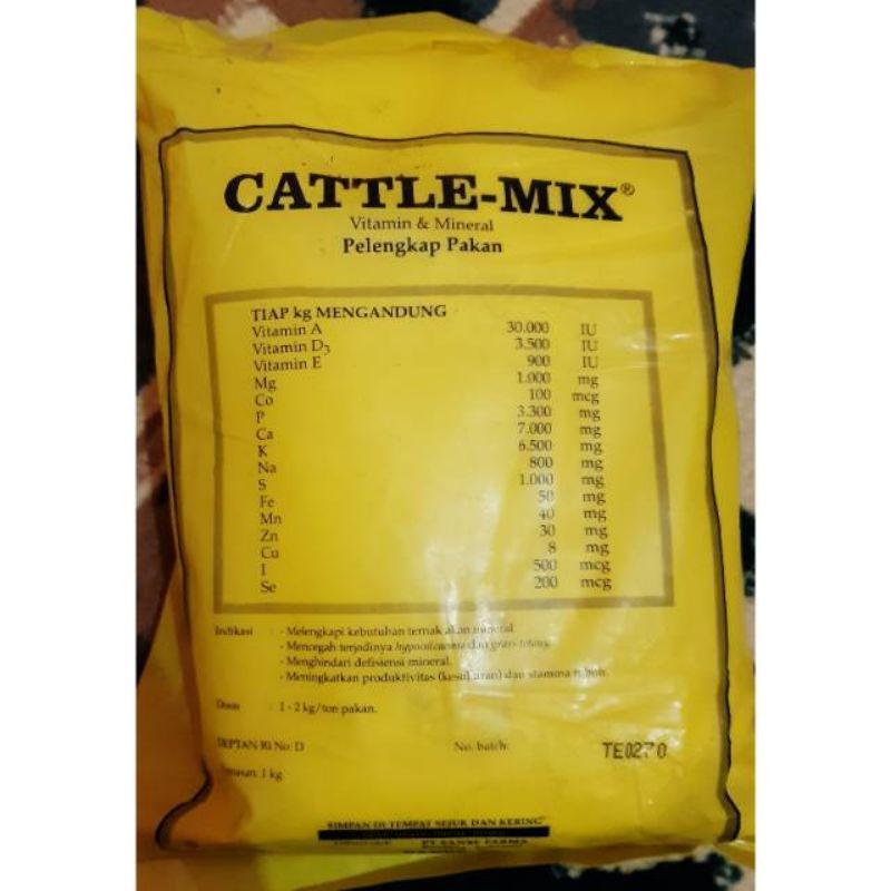 cattle mix mineral premix super penggemuk sapi kambing kuda domba ...