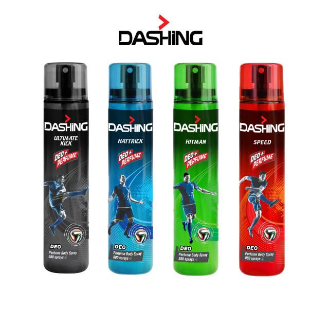 DASHING Deodorant Perfume Body Spray 120ml | Anti-Bacterial - TikTok ...