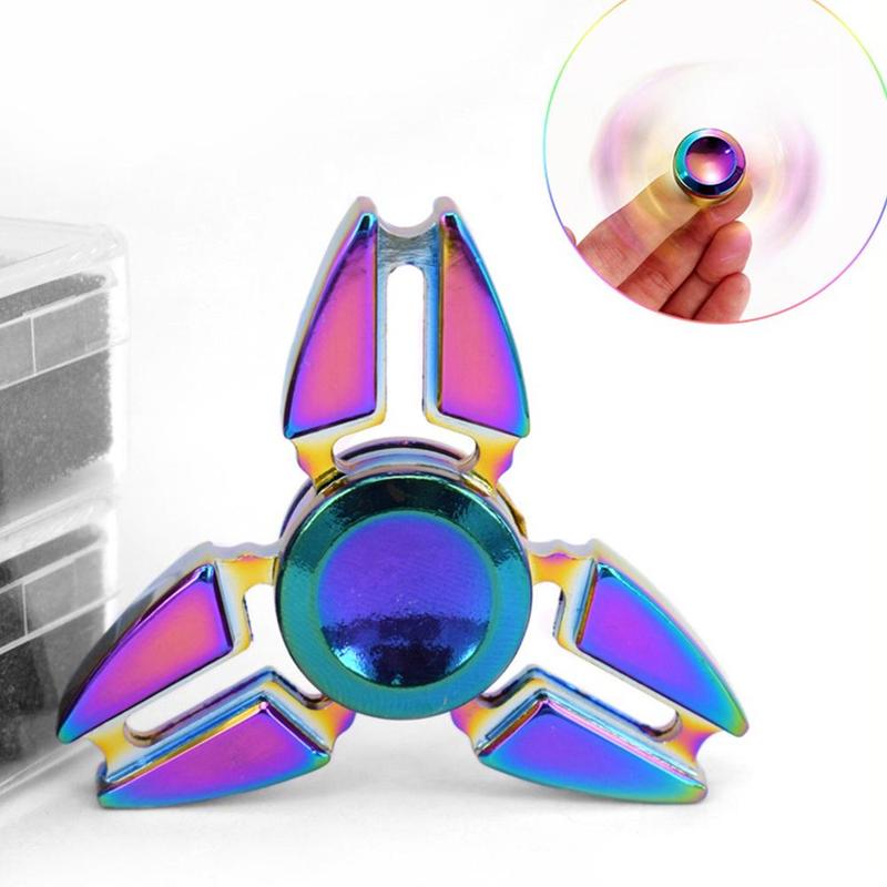 Fidget Spinner Palm Rotation Gyro Hand Spinner Metal Toy Gyr - TikTok ...