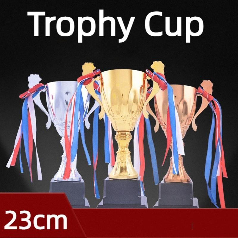 imini High Quality Copper Trophy Awards 23CM Sports Games Small ...
