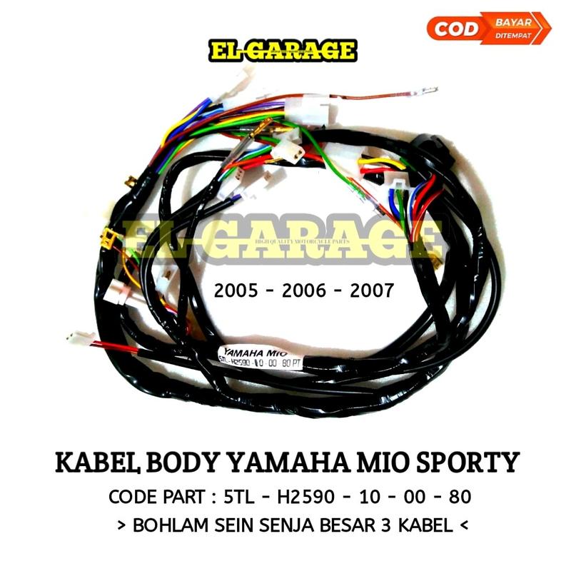 Kabel body bodi Mio sporty Mio old lama karbu 5TL Motor Motorcycle ...