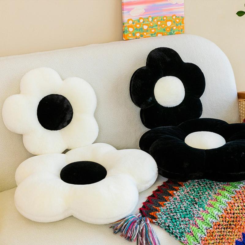 Bantal Baling Kerusi Lembut Kusyen Bentuk Bunga Matahari, Bahan ...