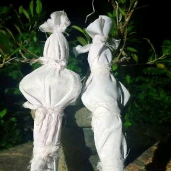 Kerajinan Tangan Boneka Pocong - Shop | Tokopedia