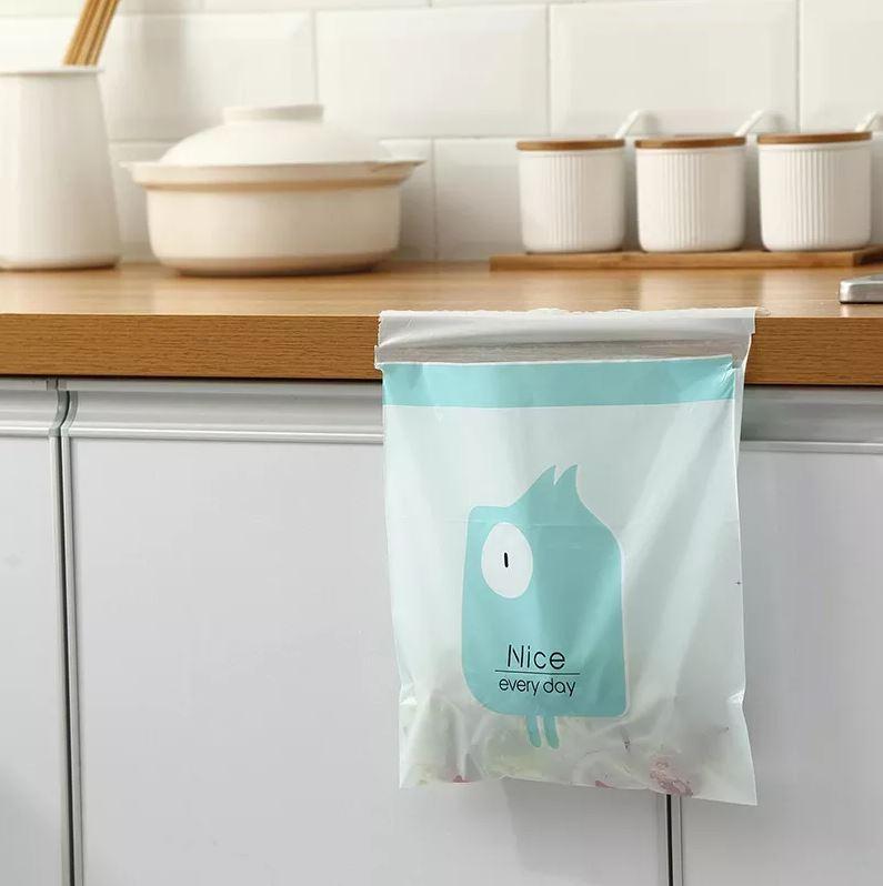 15 Pcs Rubbish Bag Car Sticky Type Disposable Car Dustbin Garbage ...