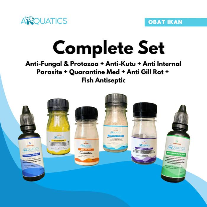 Jual Obat Ikan ARQ - Complete Set (6 Jenis Obat Ikan Hias) - Kota ...