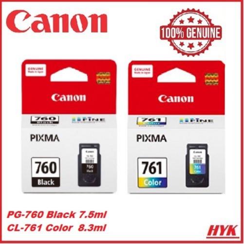 CANON PG-760/760XL BLACK & CL-761/761XL COLOR FINE CARTRIDGE-CANON ...