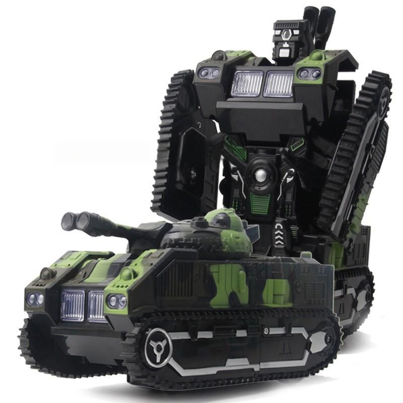 Electric Transformer Robot Children Model Light Music Universal ...