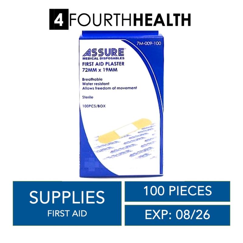 Assure First Aid Plasters 100pc (Exp Aug 2026) - TikTok Shop Singapore