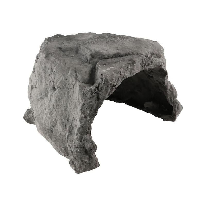 Aquarium Decoration Resin Reptile Hideout Hiding Cave Artificial ...