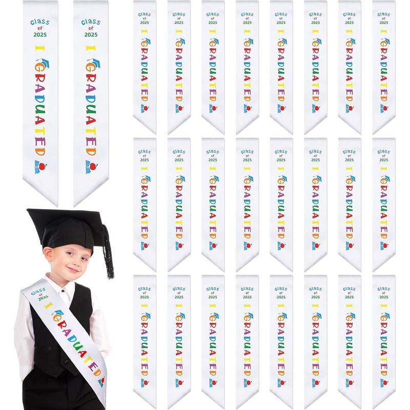 Kids Preschool Graduation Stoles Sash Kindergarten Printed Bulk ...