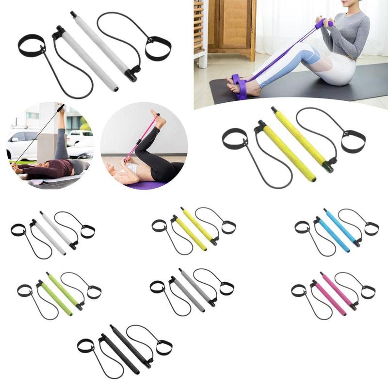 Tongkat Senaman Bar Pilates, 2 Bahagian, Bar Toning Fusion Regangan ...
