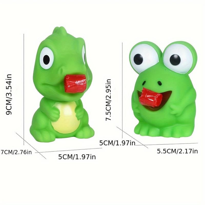 Mainan Katak, Lidah Menonjol, Memicit, Memanggil Dinosaur Kecil ...