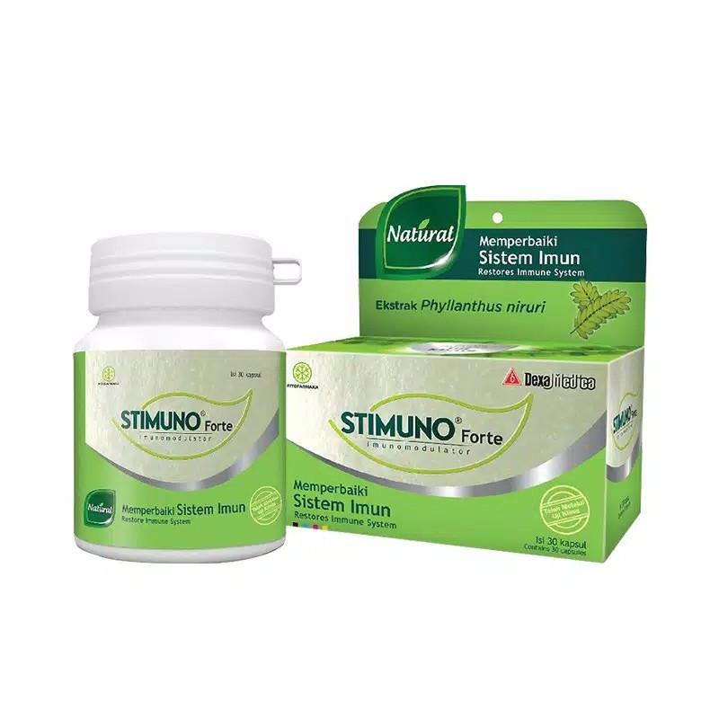 Stimuno Forte Kapsul Herbal Untuk Imun Tubuh Isi 30 Kapsul - Shop ...