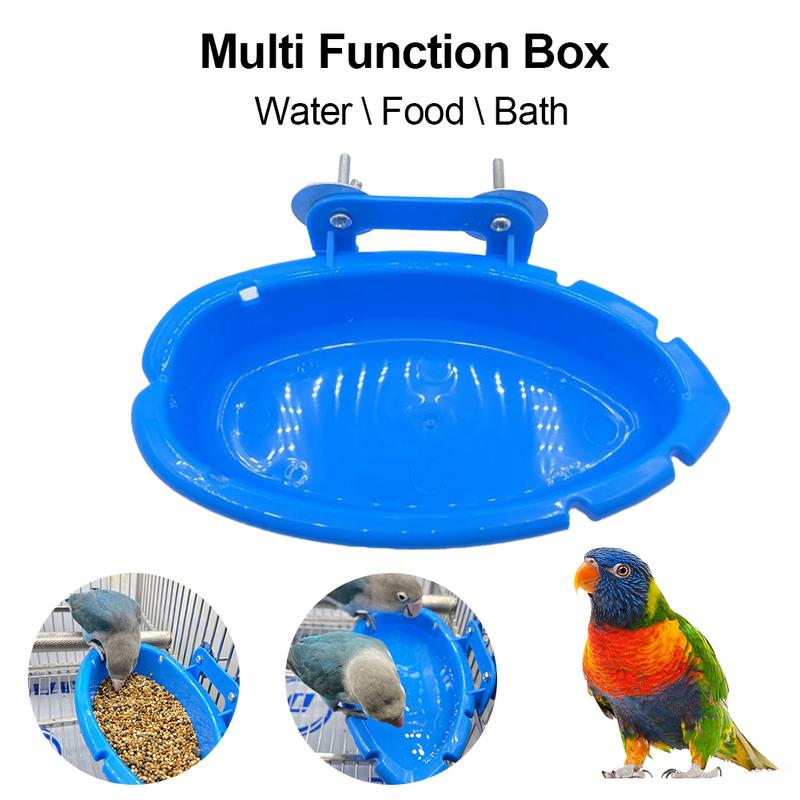 Bird Baths Tub Parrot Cage Hanging Parrot Shower Bathing Box - TikTok ...