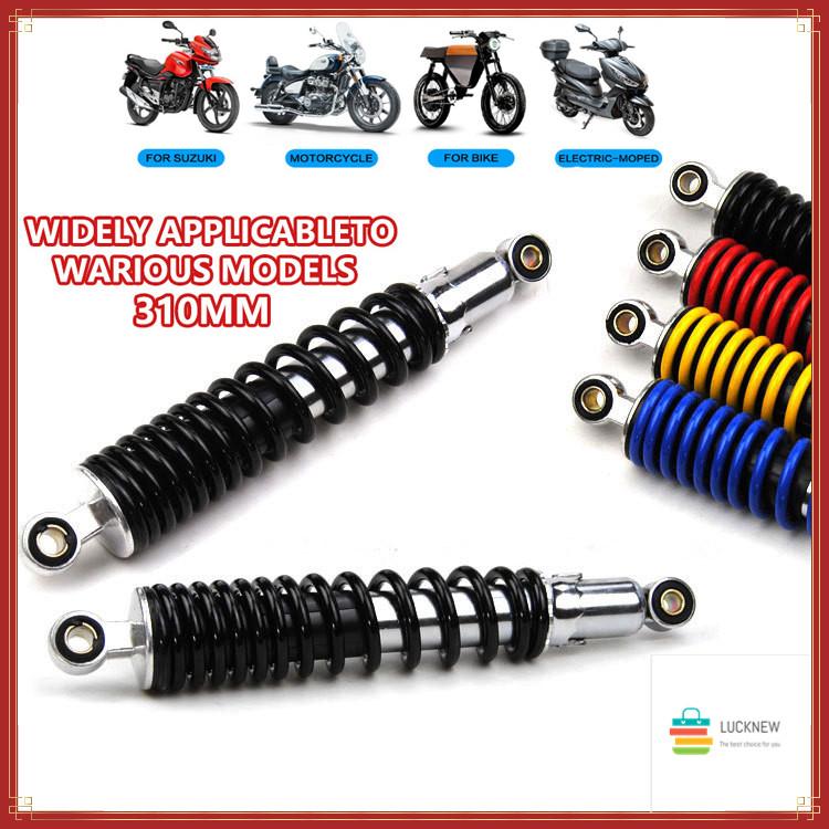 2PCS Shock Absorber Motorcycle Rear Shock 310mm Wave 100/110i/125 ...