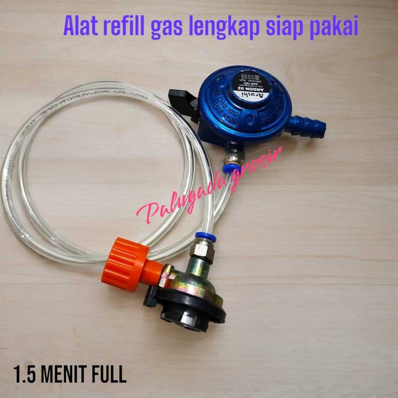Termurah..!!! Alat Refil Gas Kaleng Portable Kompor Camping - Shop ...