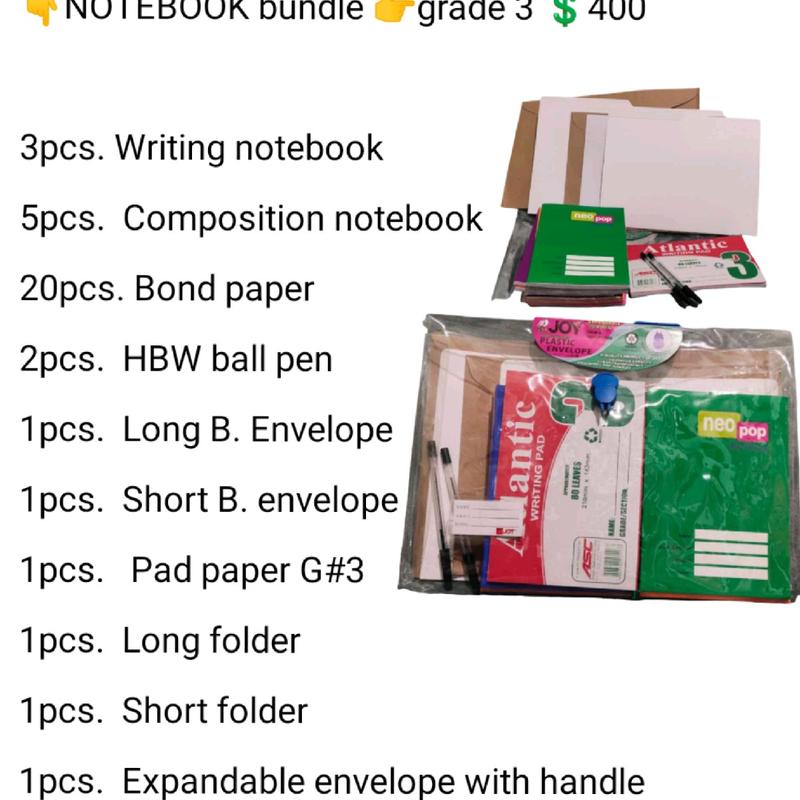 Notebook tipid bundle pack grade 3,4,5,6 - TikTok Shop Philippines