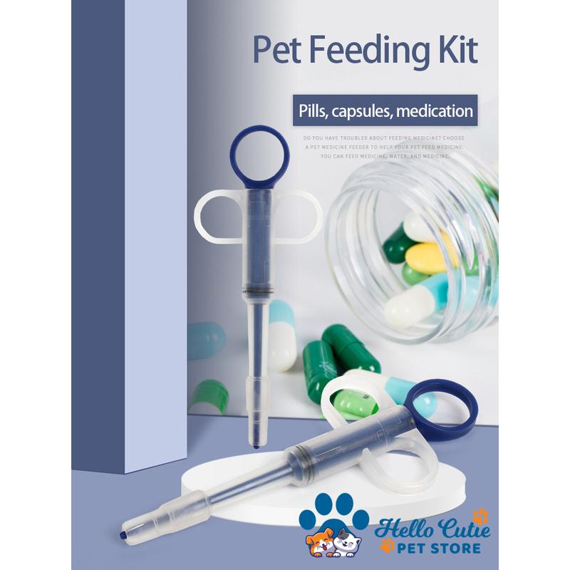 Hello Cutie-Pet Pill Dispenser, Cat and Dog Water and Food Dispenser ...