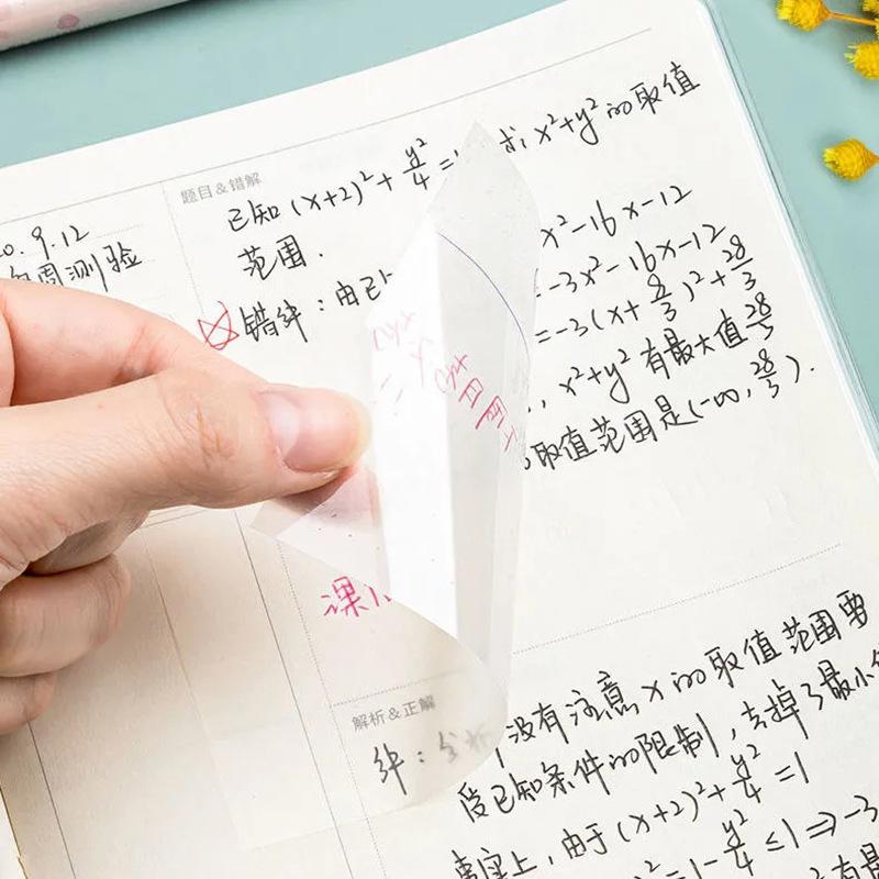 50sheets Transparent Posted it Sticky Note Pads Notepads Posits ...