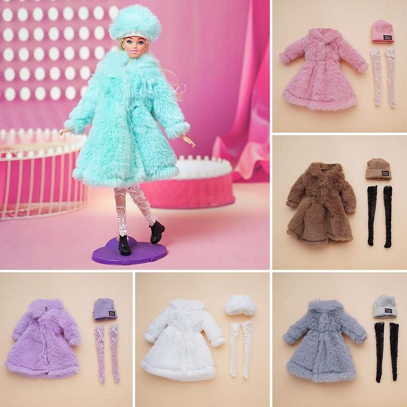 Fashion Kids Gift For 30cm Doll Baseball Caps Plush Hat Doll - TikTok ...