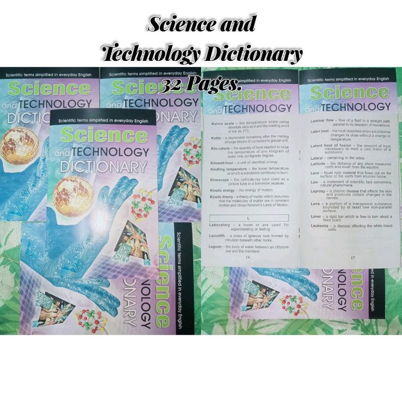 Science and Technology Dictionary 32 Page's - TikTok Shop Philippines