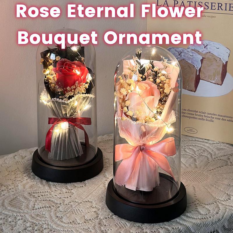 Hiasan Sejambak Bunga Abadi, Rekaan Mawar, Kotak Hadiah Bung - TikTok ...