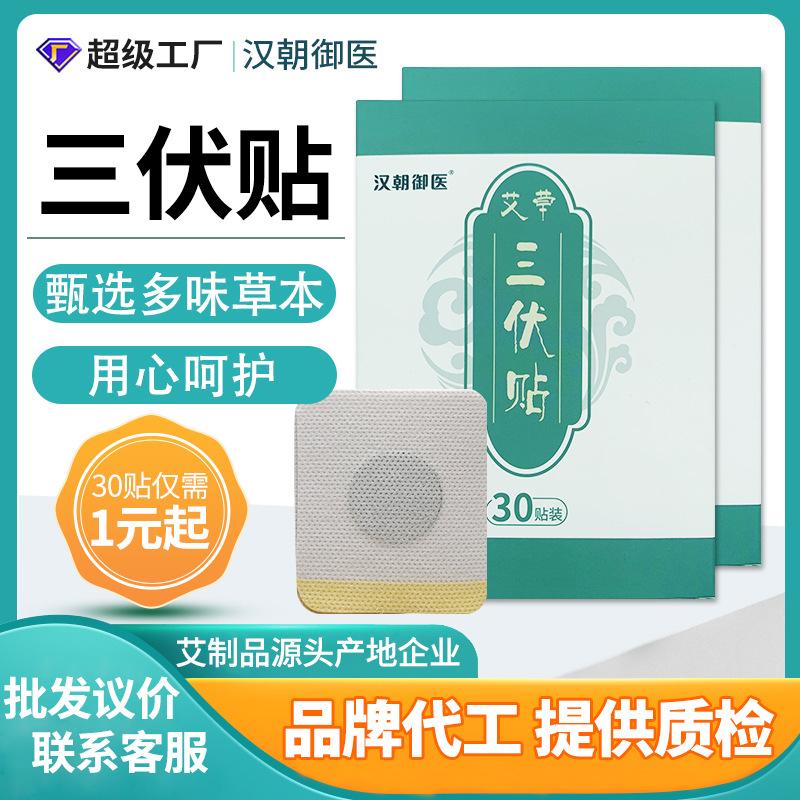 Mugwort Sanfu Plaster Acupoint Moxibustion Navel Mugwort Plaster ...