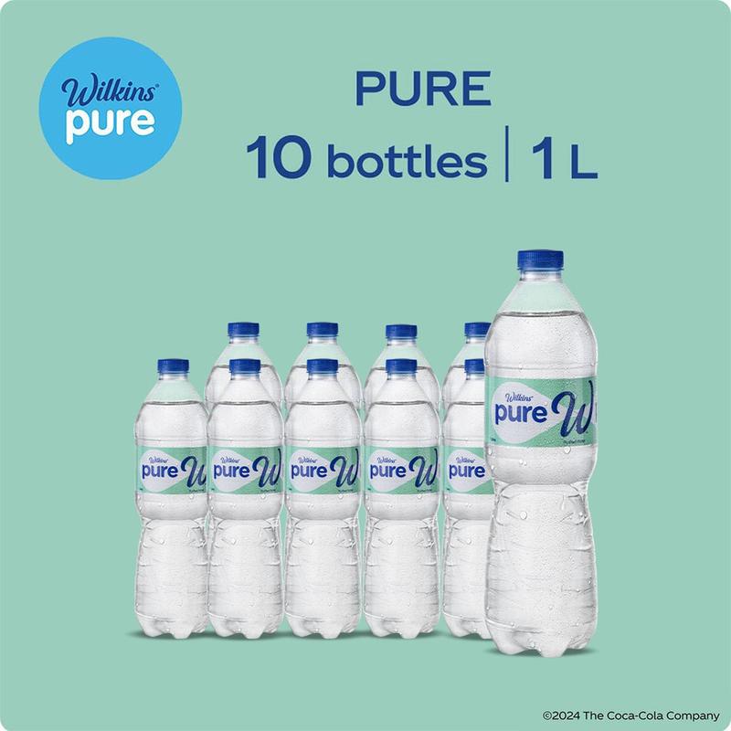 Wilkins Pure Water 1L - Pack of 10 - TikTok Shop Philippines