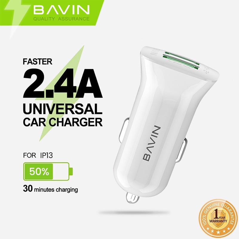 Original BAVIN PC253 2.4A Fast & Universal USB Car Charger w - TikTok ...