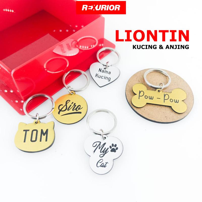 Liontin Kucing & Anjing custom I Rexurior - Shop | Tokopedia