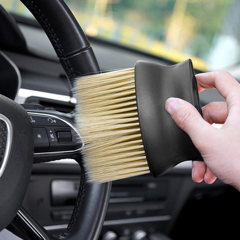 Sweeping Dust Soft Brush Car Wash Tool Artifact Car Interior Gap Dust ...
