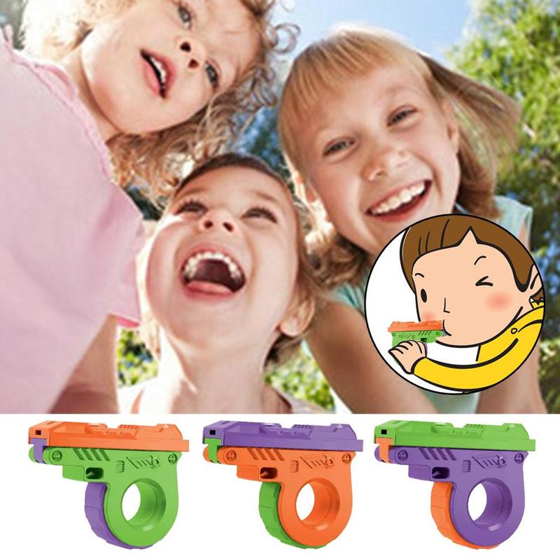 3D Children's Turnip Revolver M1911 Whistle Press Push Simulation ...