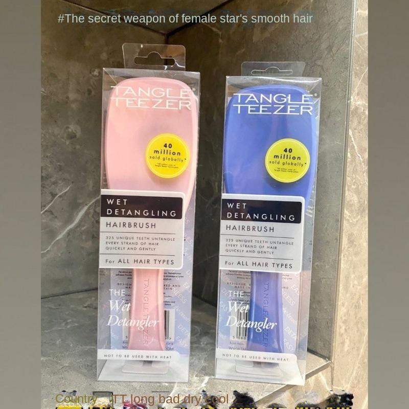 TANGLE TEEZER Comb Queen Comb's Easy-to-comb and Smooth Hair Massage ...