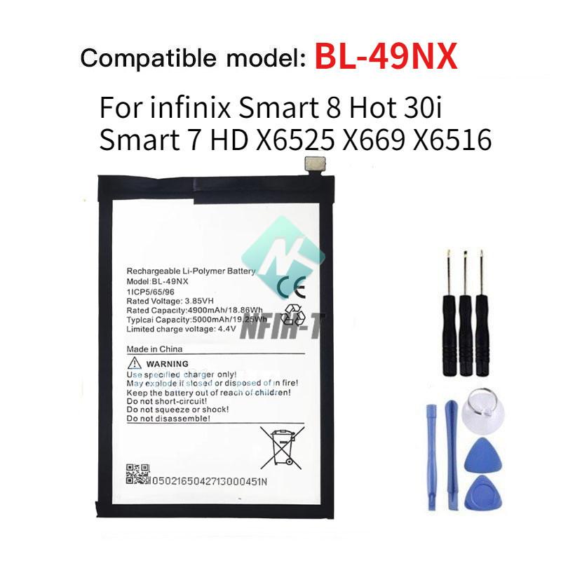 bl49nx For INFINIX Smart 8 Hot 30i Smart 7 HD X6525 X669 X6516 - TikTok ...