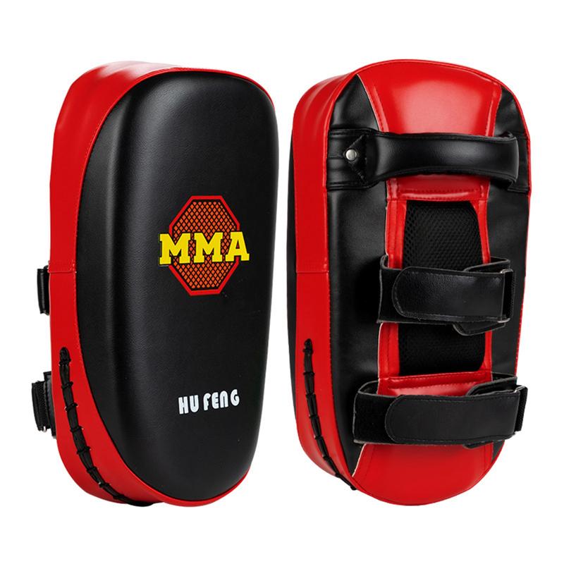 PU Leather Boxing Target Hand Foot Kicking Pad Boxing Mitts Training ...