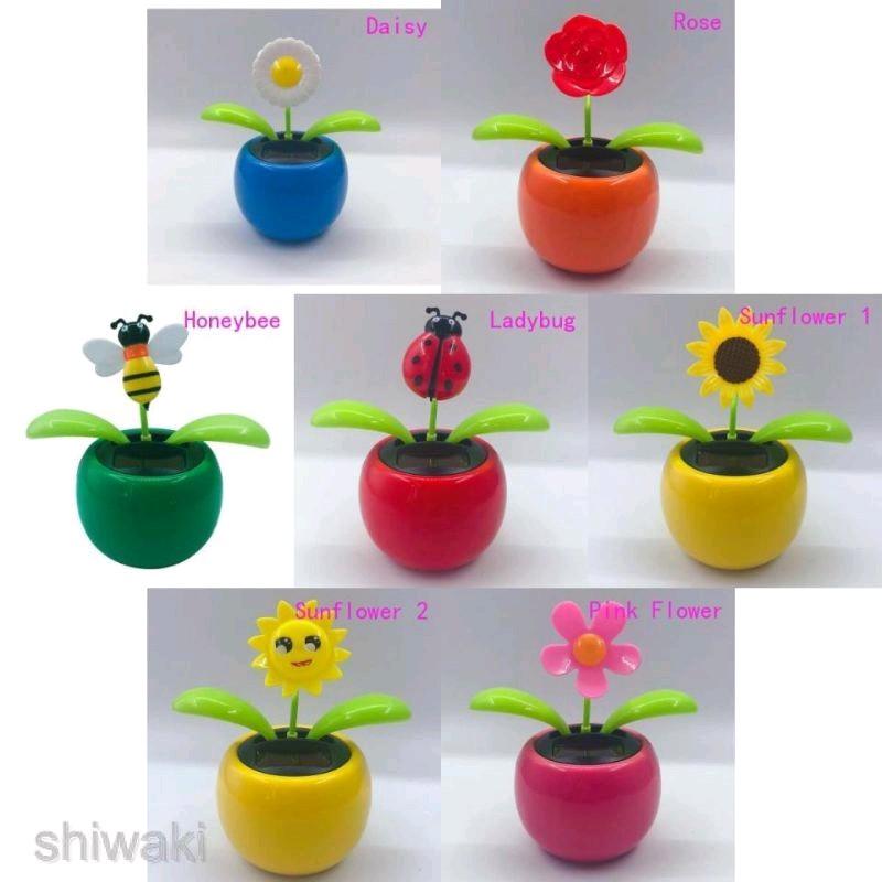 solar automatic dance toy desk | kereta accessories | bunga - TikTok ...