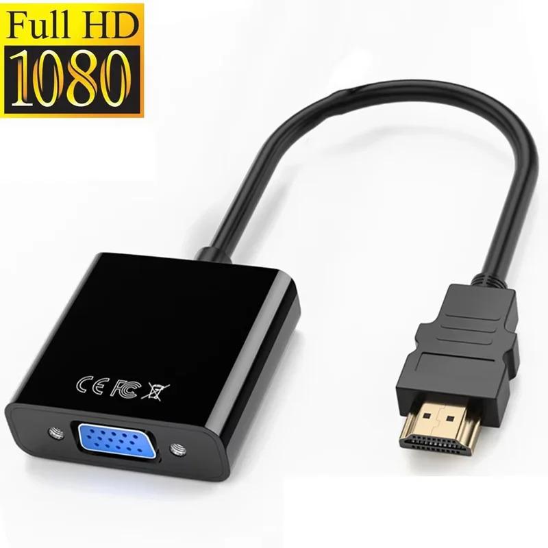 HDMI to VGA Adapter Cable For Projector DTV TV HDVD Laptop D - TikTok ...