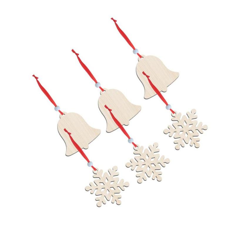 Pack 6 Hanging Snowflake Bell Party Decorative - TikTok Shop Singapore