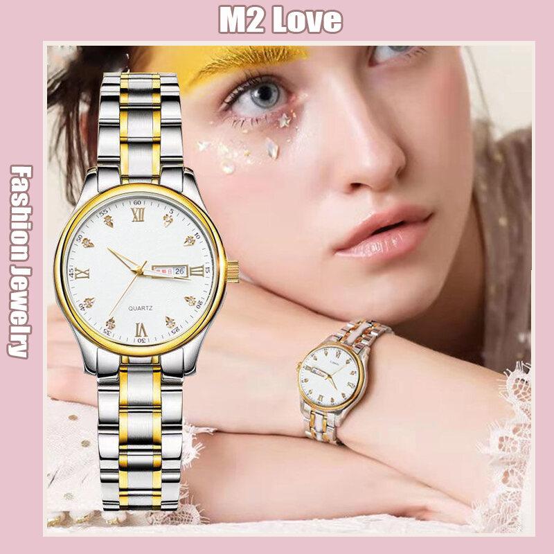 Jam Tangan Kuarza Wanita, Mewah Klasik, Fesyen, Keluli Tahan - TikTok ...