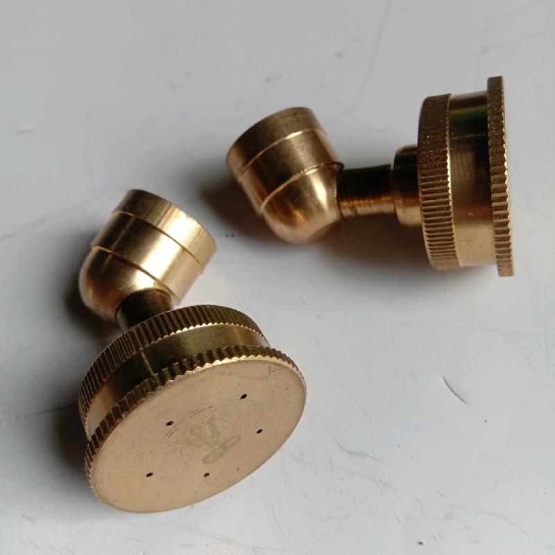 Nozzle spuyer kuningan 5 lubang bengkok embun kabut - Shop | Tokopedia