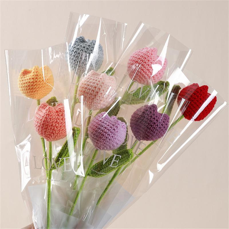 Bunga Simulasi Mengait, Sejambak Tunggal Tulip dan Bunga Matahari ...