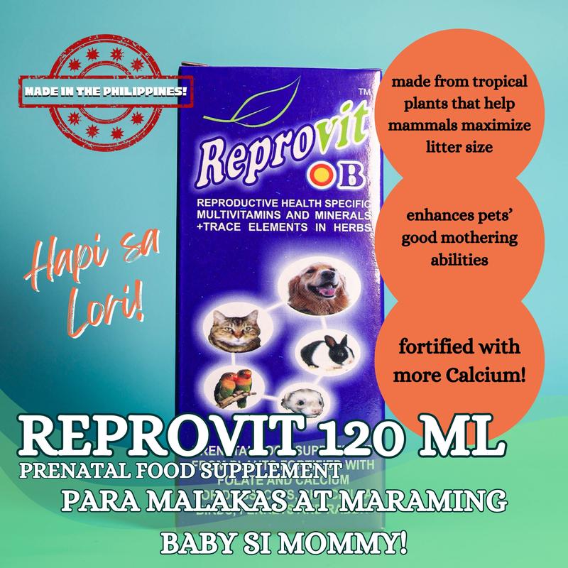 REPROVIT OB Multivitamins and Minerals for Breeding Dogs, Cats ...