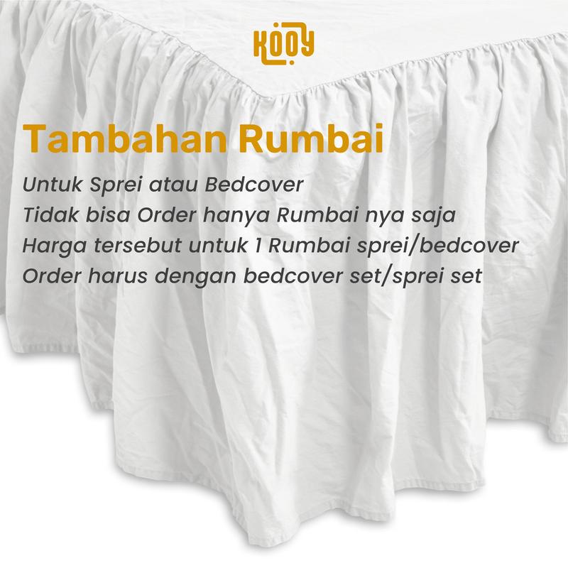 Tambahan Rumbai/Rempel - Sprei - Bed Cover - Shop | Tokopedia