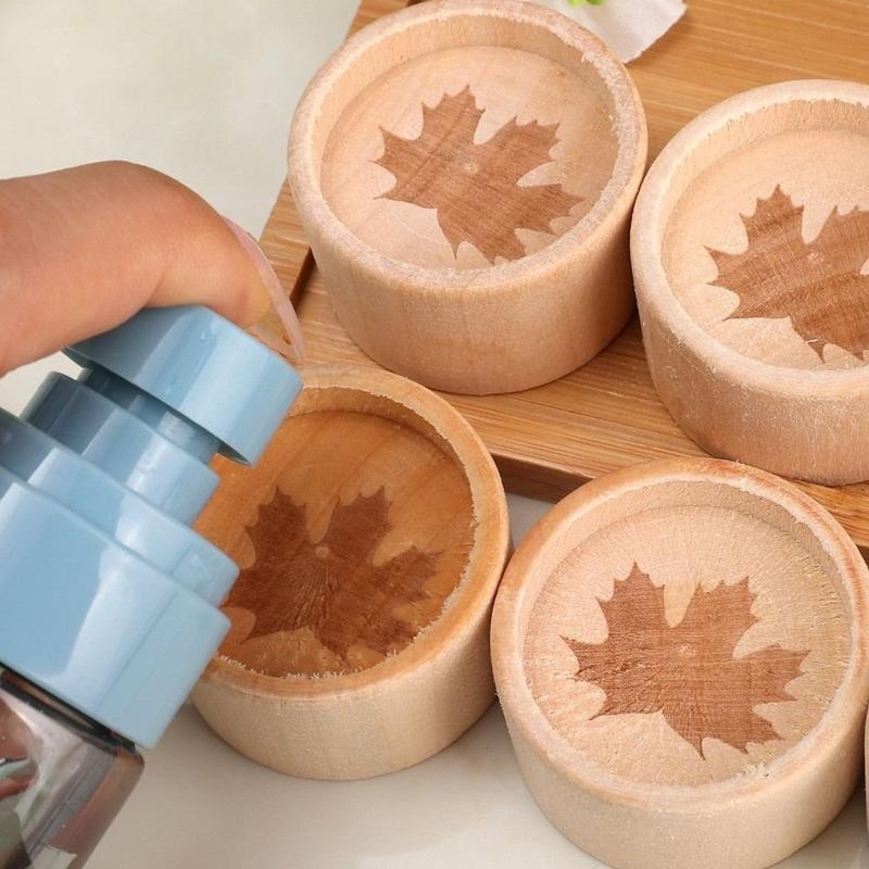 Penyebar Minyak Pati Kayu, Fesyen heret, Corak Daun Maple, Perlahan ...