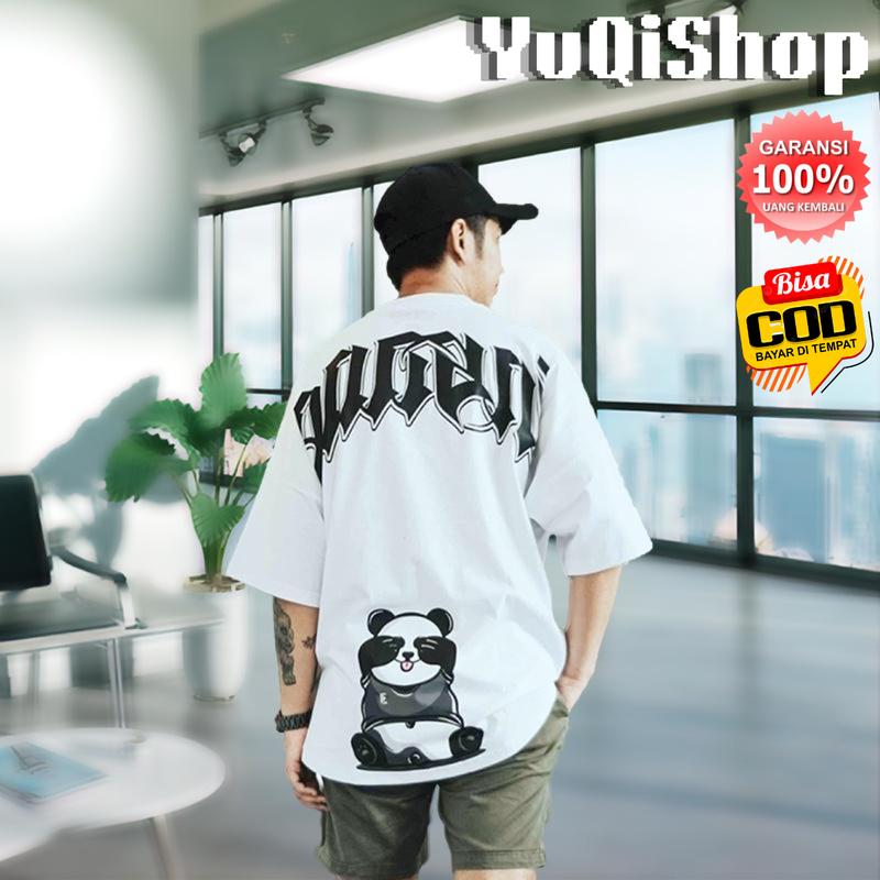 YuQi - Kaos Insane Panda – Kaos Distro Oversize Pria dan Wanita - Shop ...