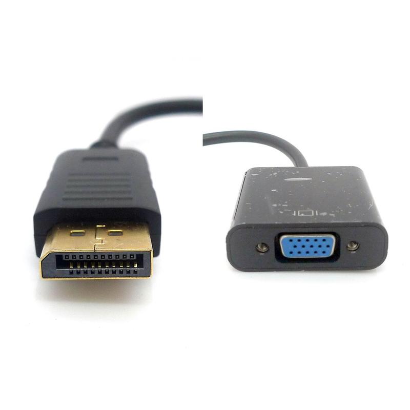 Standard Displayport to VGA Converter Adapter DP to VGA Cabl - TikTok ...
