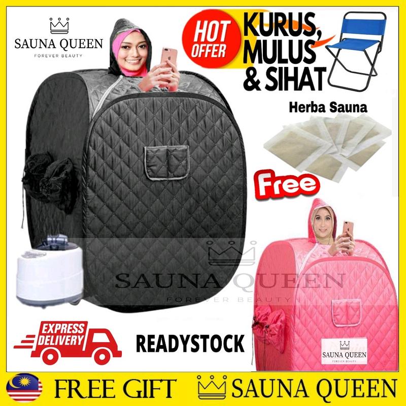 [M'sia ] SAUNA QUEEN Complete Set Portable Steam Home Sauna - TikTok ...
