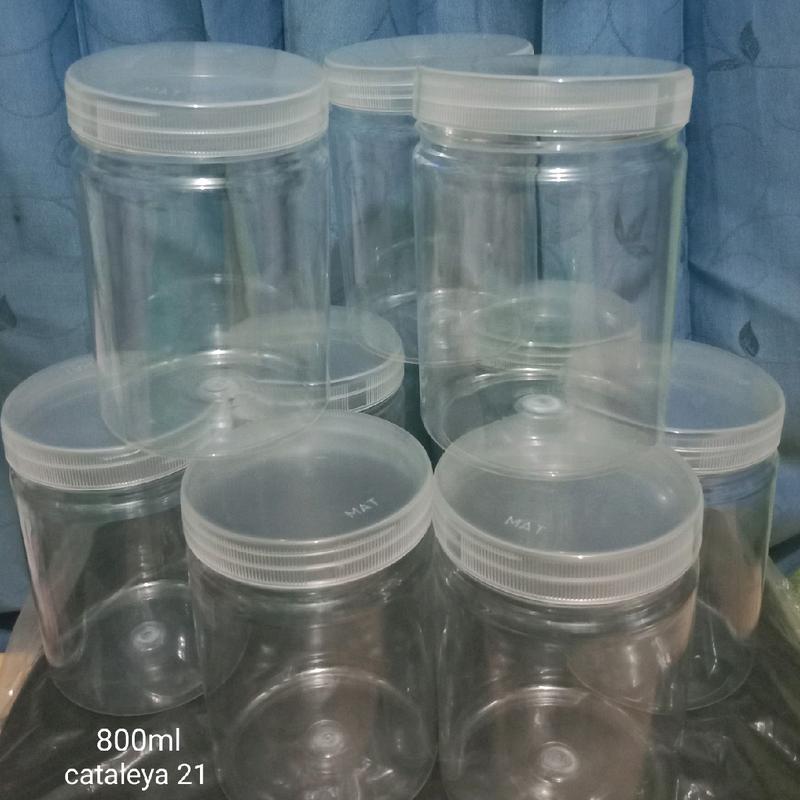 Toples Tabung Plastik / Toples Kuker uk 800 ml - Shop | Tokopedia