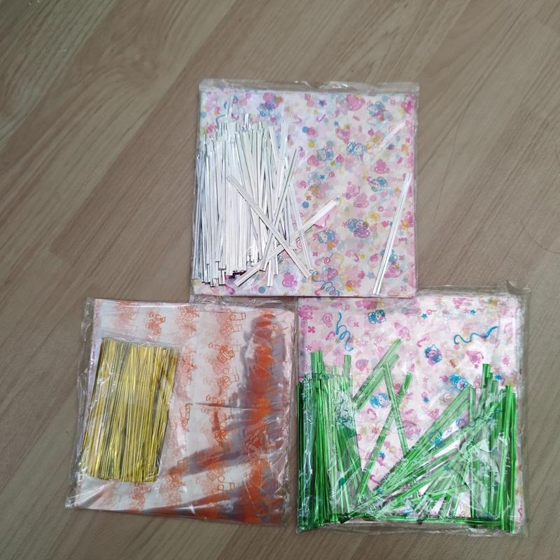 Plastik Bungkus Madu Mongso Bonus Tali Kawat isi 100 lembar 11x11 cm ...